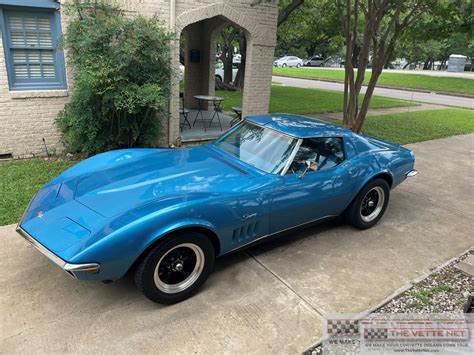 1969 Corvette T Top Lemans Blue