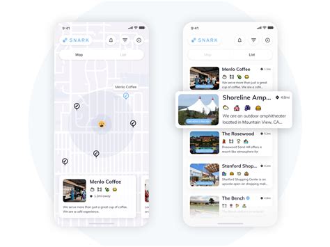 Location Based Social App App Design Social App Design Social App