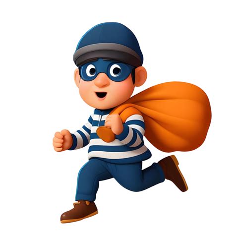 Thief Cartoon Pngs For Free Download