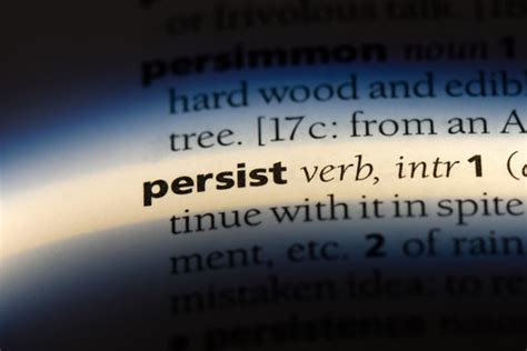 Persist Adobe Stock