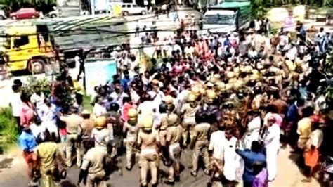 Tension In Kerala As Protests Against Port Project Turn Violent
