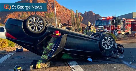 Emergency Responders Use Jaws Of Life To Extricate Driver After Car