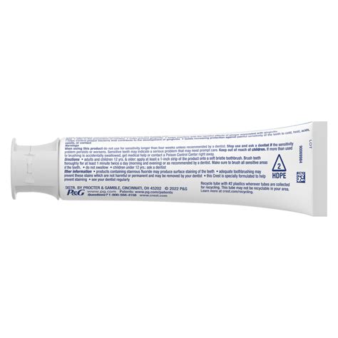 Crest Pro Health Plus Scope Gel Toothpaste 4 6oz Health Fast Delivery
