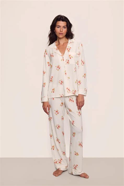Pajamas And Pj Sets Silk Tencel Modal And Cotton Pajamas Eberjey