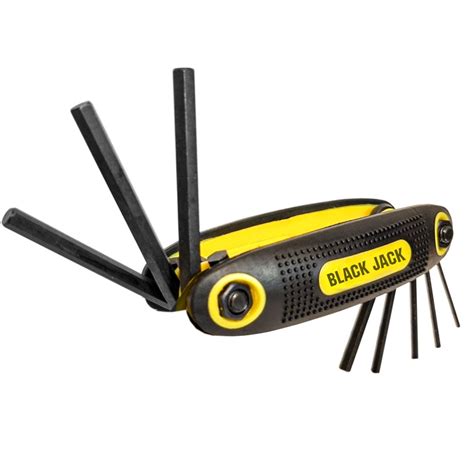 Kit Chave Allen 8 Peças Hexagonal Canivete Profissional Aço no Shoptime