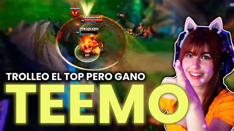Wukong Vs Teemo 😈🍄 Trolleo Un Poco Pero Le Partimos La Cara 👍🏻 Youtube