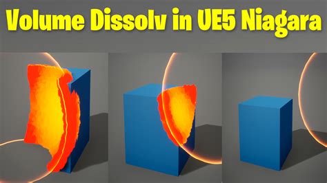 Volume Dissolve In Ue5 Niagara Tutorial Download Files Cgow