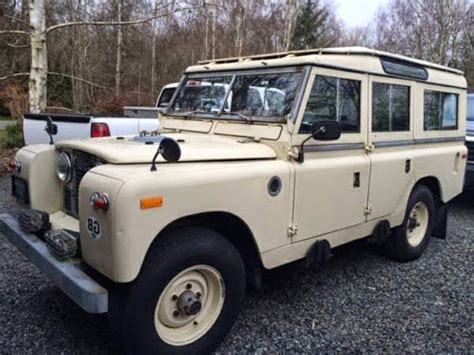 1967 Land Rover Series Iia 109 4x4 Cars