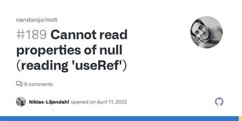 Cannot Read Properties Of Null Reading Useref Issue