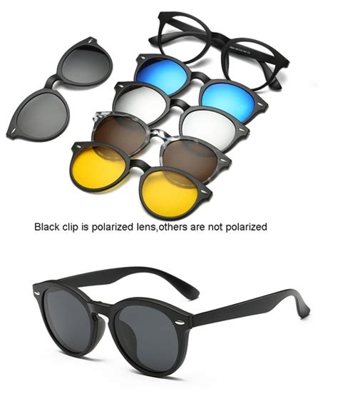 5 Lens Magnetic Sunglasses Not Sold In Stores