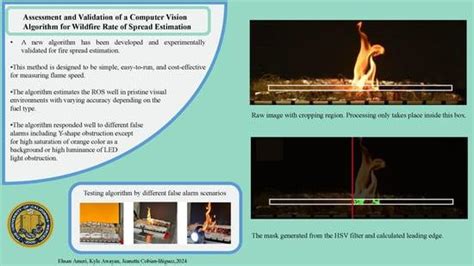 Kyle Awayan On Linkedin Assessment And Validation Of A Computer Vision Algorithm For Wildfire Rate