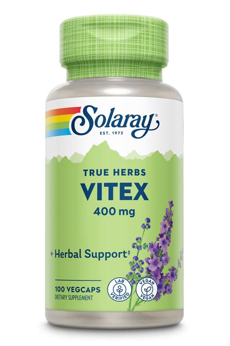 Vitex Berry 400mg 100 Capsules Lhasa Karnak Herb Company