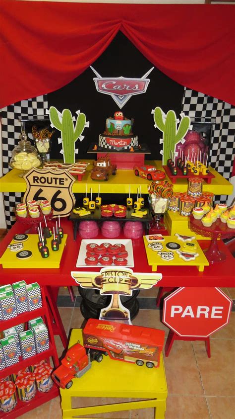 Cars Disney Movie Birthday Party Ideas Photo 10 Of 21 Catch My Party