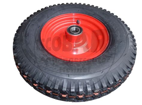 4 00 8 4008 auf Felge 2 50x8 für Steckachse 25mm Reifen Komplettrad