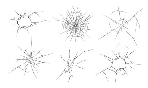 Cracked Glass Illustrations Royalty Free Vector Graphics And Clip Art