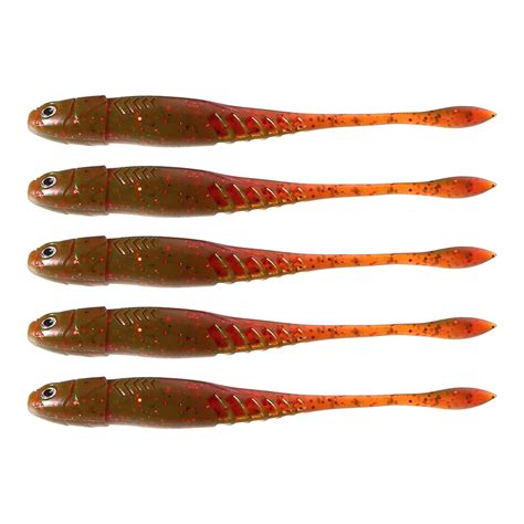 5pcslot Soft Fishing Lure 11cm 65g Plastic Lures Bait Pack 3d Eyes