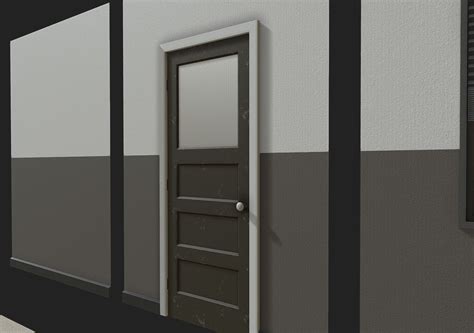 3d Model Office Simple Modular Structure Vr Ar Low Poly Cgtrader