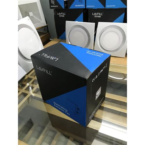 Quạt thông gió 1 chiều gắn tường mặt phẳng LAVFILL LFWW-09Q, LFWW-13Q ...