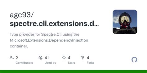 github agc93 spectre cli extensions dependencyinjection type