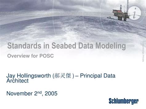 ppt standards in seabed data modeling overview for posc powerpoint