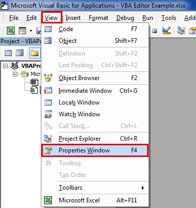 Vba Editor How To Open Vba Editor In Excel Vba With Examples