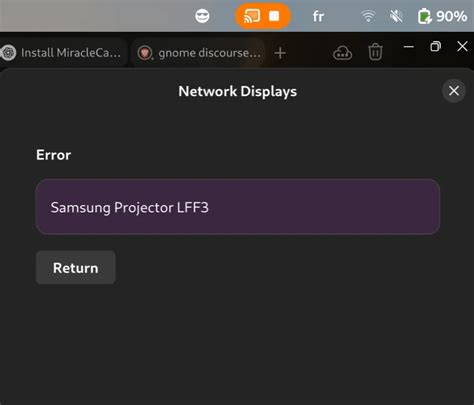 Error Message Gnome Networks Display Unable To Fix So Far Fedora Discussion