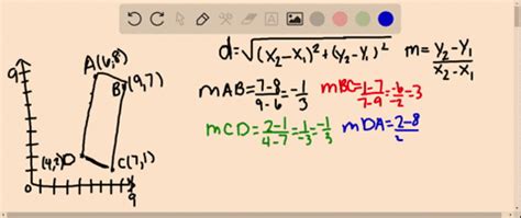 SOLVED Graph Each Quadrilateral Using The Given Vertices Then Use Numerade