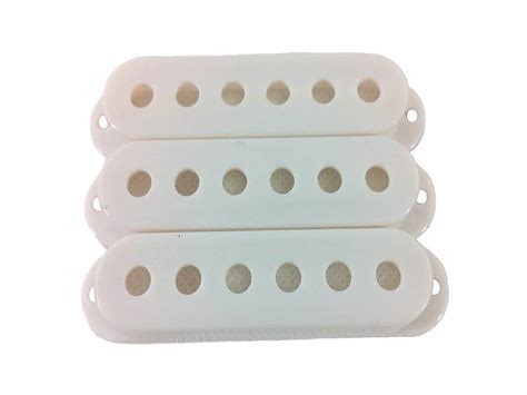 Stratocaster Pickup Cover Set 505252mm White Reverb