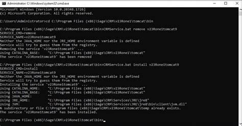 Manually Updating The Tomcat Version Sage Crm Hints Tips And Tricks