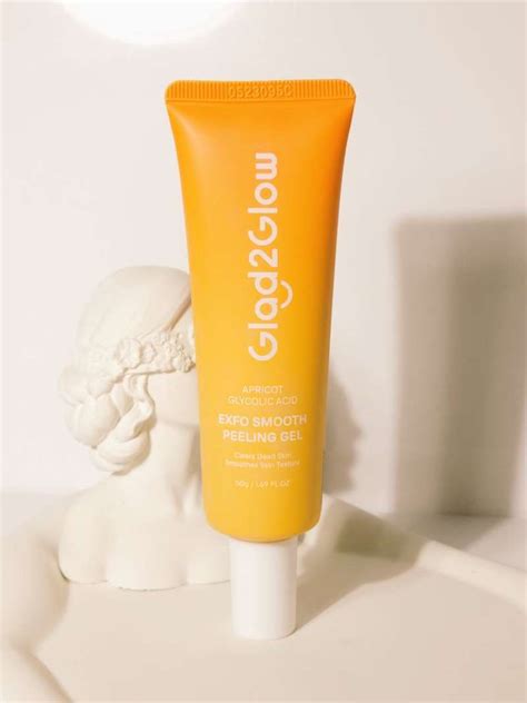 Jual Glad2glow Apricot Glycolic Acid Exfo Smooth Peeling Gel 50ml Di