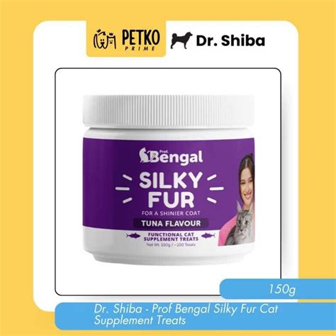 Prof Bengal Ni Dr Shiba Silky Fur Cat Supplement Treats Shopee