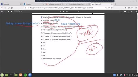 Oca Java 8qcm Chap3 Youtube