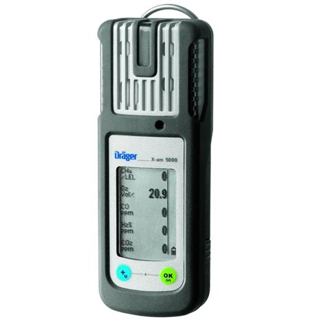Multi Gas Detector Target Gasses O2 H2s Co Lel Model Drager X Am