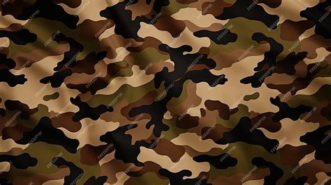 Premium Ai Image Camouflage Army Patterns Uniform Texture