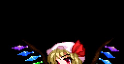 ドット絵 東方緋想天ドット フランドール・スカーレット Scarletもっちもっちのイラスト Pixiv