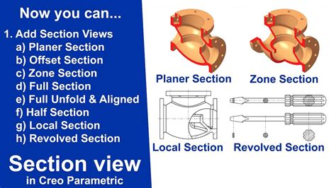 Section View Planar Offset Zone Full Unfold Aligned Half Local