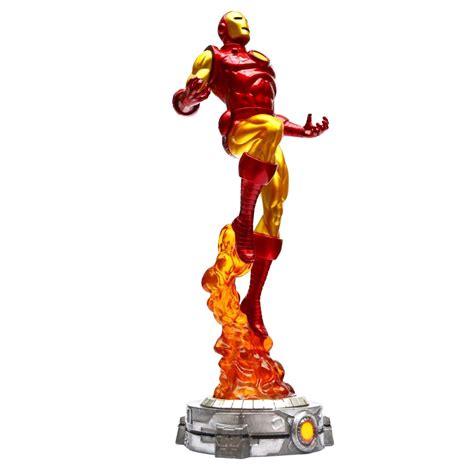 Figura Iron Man Marvel Gallery Iron Man Clásico Mk Iv Coheto