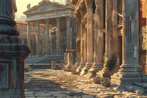 Timeless Architecture Of Ancient Cities Premium Ai Generated Image