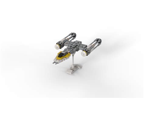 Lego Moc Mini Size Btl A4 Starfighter Gold Squadron V30 By Jellco