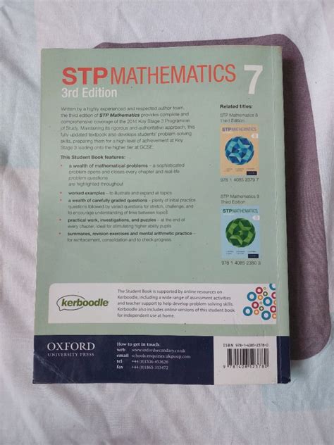 Stp Mathematics 3rd Edition 7 Hobbies And Toys Books And Magazines Textbooks On Carousell