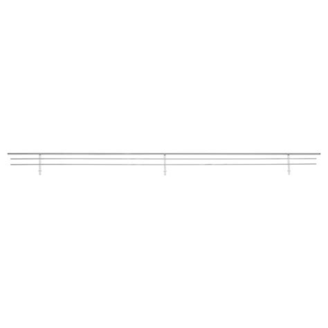 REV A SHELF Wire Shoe Rail Chrome Rev A Shelf CSR CR