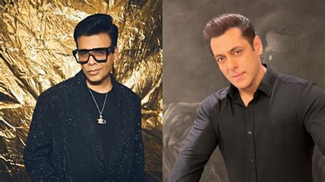Karan Johar Officially Confirms Collaboration With Salman Khan In Sweet