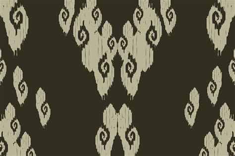 인도네시아 인도 및 아시아 Countriesgeometric 민족 동양 이음새가 없는 본보기에 있는 직물에 Ikat