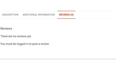 How To Remove Review Tab In Woocommerce Without Any Plugin It Doctorz