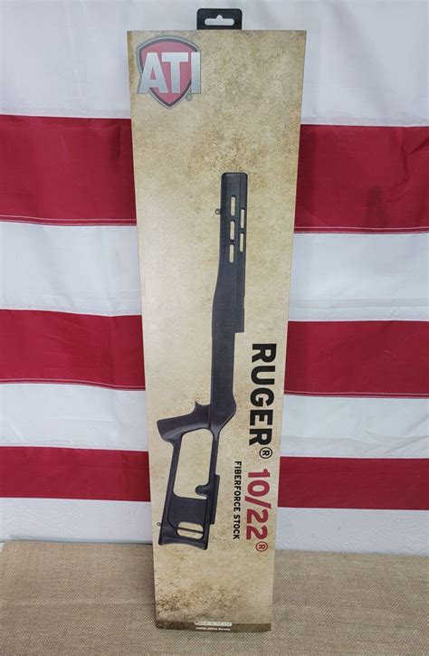 Advanced Technology Intl Ati Ruger 10 22 Stock Black Rug3000 La