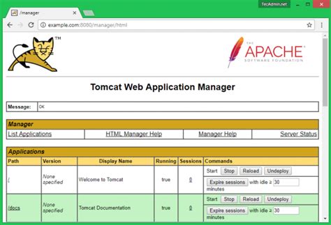 How To Install Tomcat On Debian Tecadmin