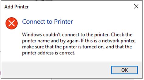 Hướng Dẫn Khắc Phục Lỗi Windows Cannot Connect To The Printer