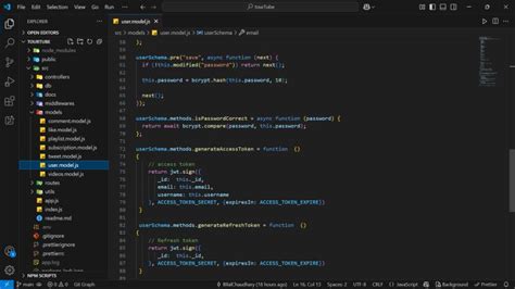 Nodejs Expressjs Mongodb Jwt Bcrypt Authentication Backenddev