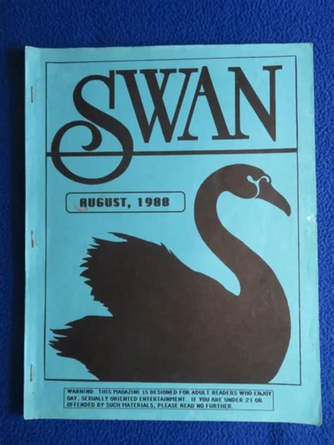 Swan Previously Chiron Rising Magazine Dec 1988jan 1989 Older Gay