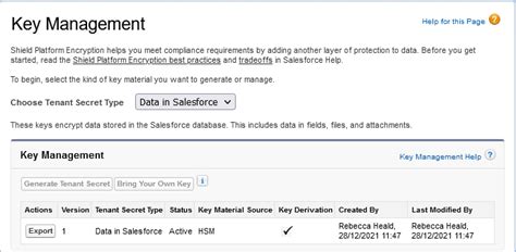 Shield Platform Encryption Hello Kloud